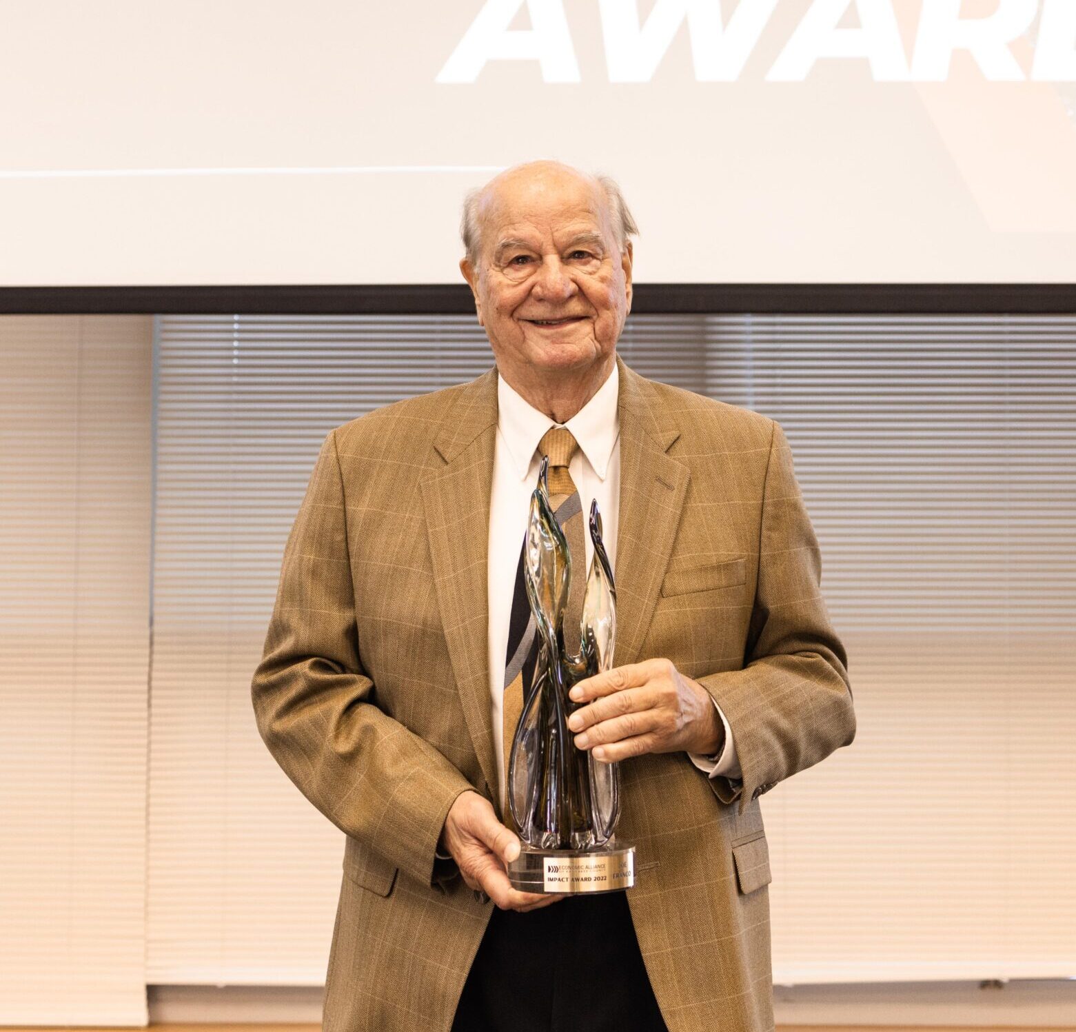 Joe Franco named recipient of the inaugural IMPACT Award by Economic ...